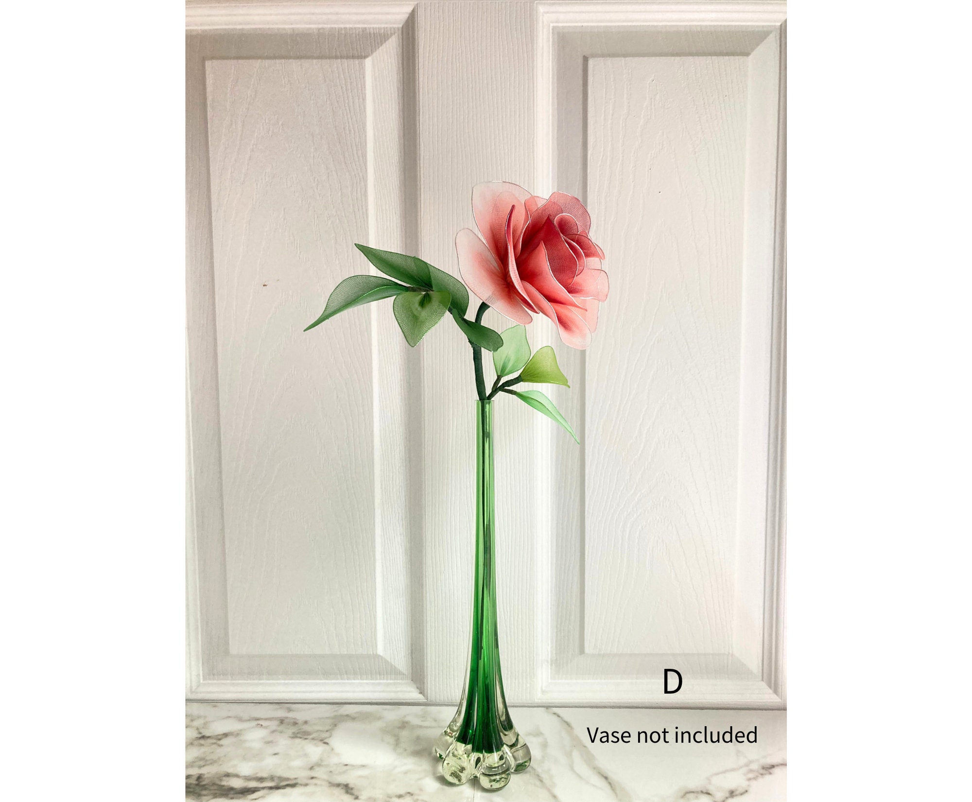 Handmade Nylon Stocking Rose Stem vase Not Included/valentine's Day ...