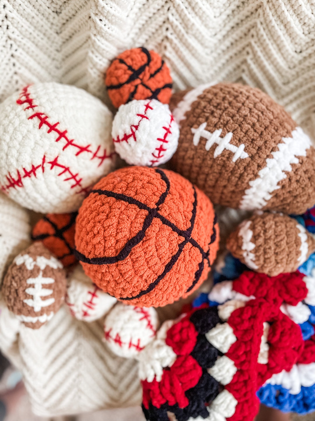PATTERN BUNDLE: Baseball + Bitty Ball and Football + Bitty Ball ...