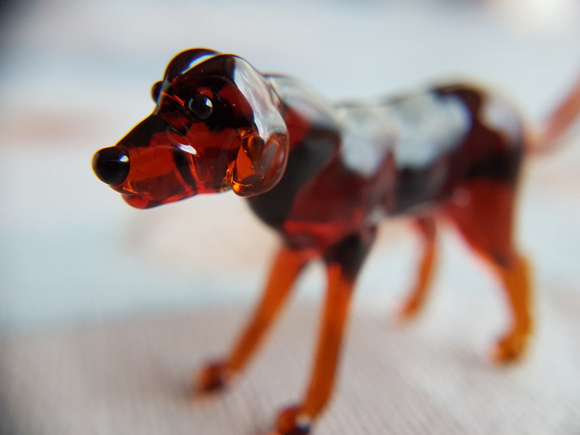 Glass Labrador Retriever Lampwork Labrador Blown Glass | Etsy