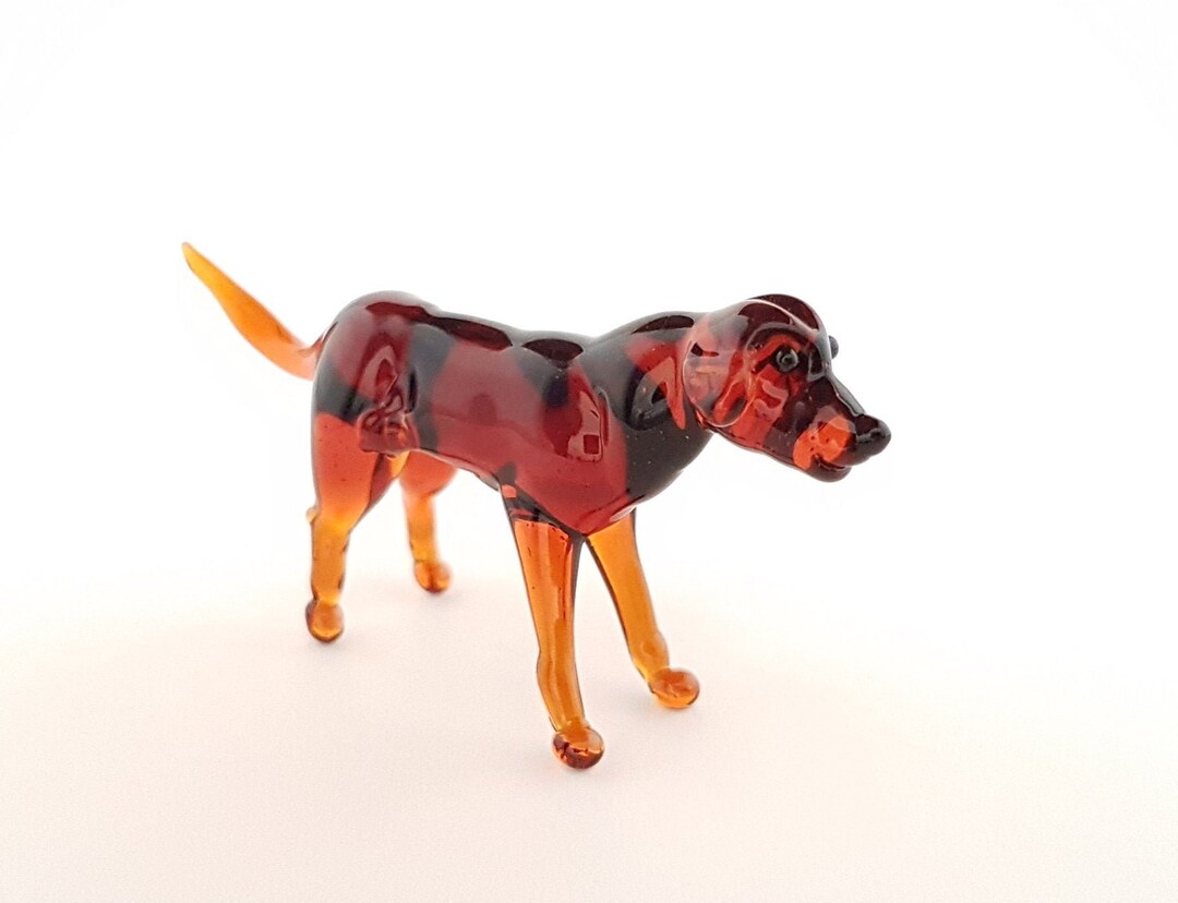 Glass Labrador Retriever, Lampwork Labrador, Blown Glass Labrador ...