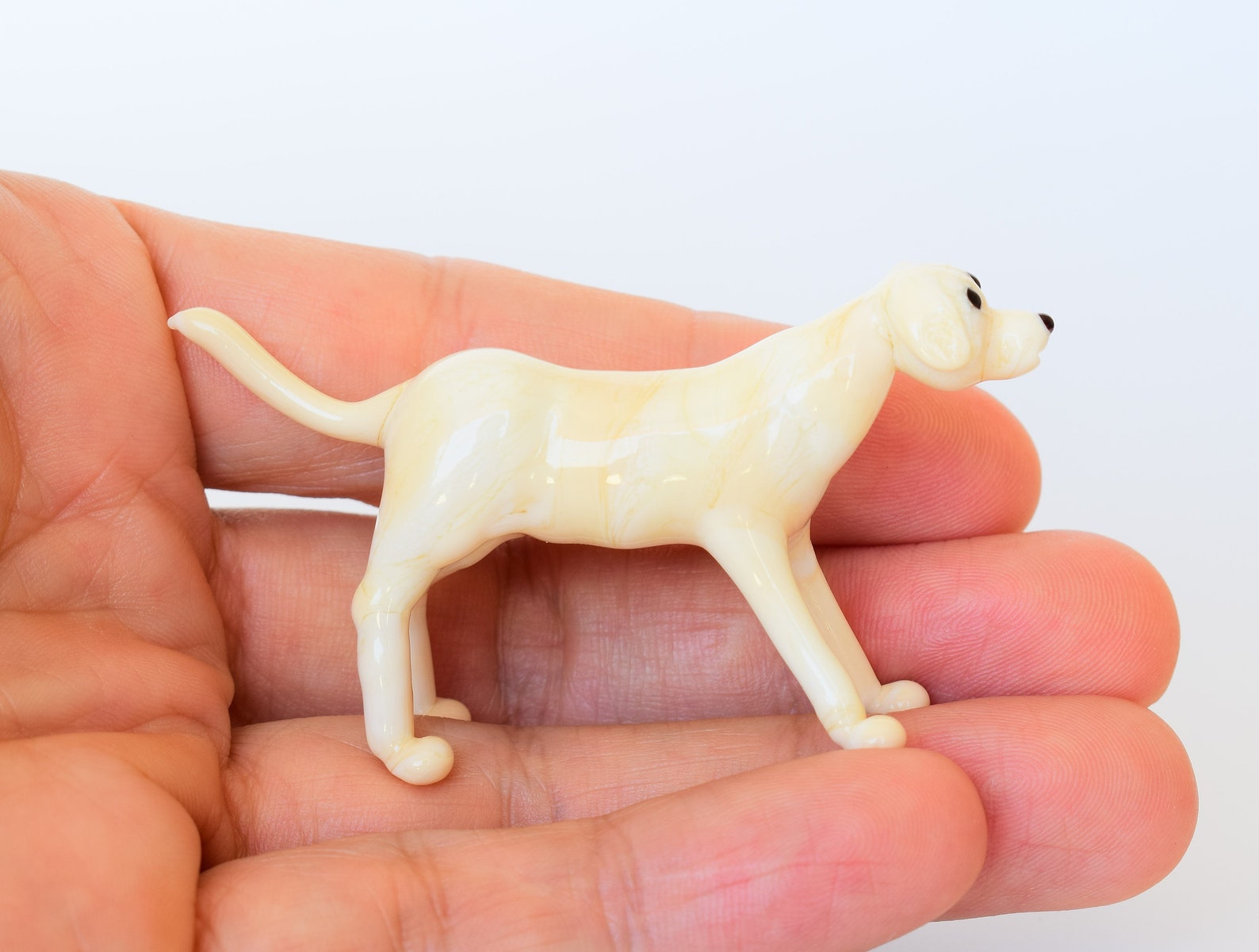 Glass Labrador Retriever Lampwork Labrador Blown Glass - Etsy
