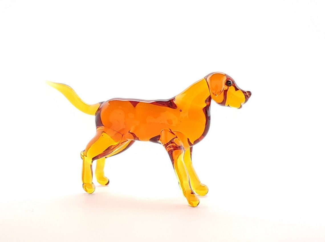 Glass Labrador Retriever Lampwork Labrador Blown Glass | Etsy