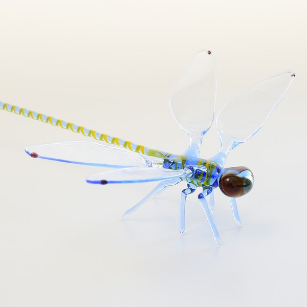 Glass Dragonfly - Etsy
