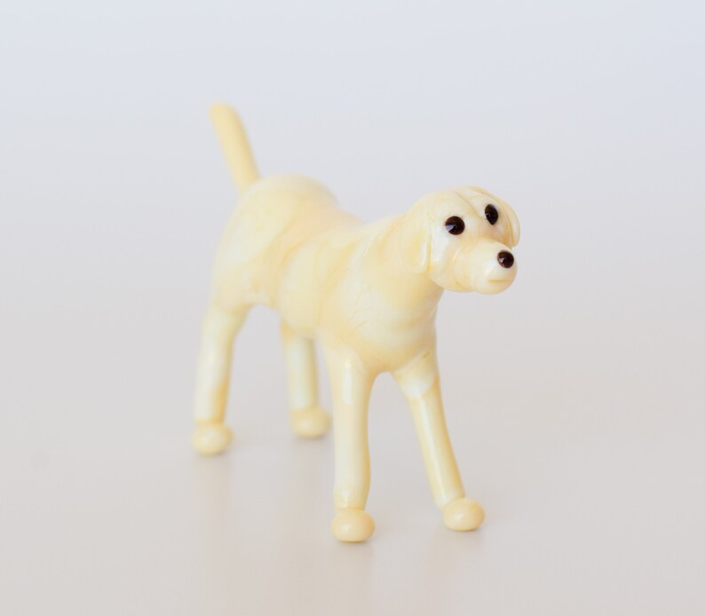 Glass Labrador Retriever Lampwork Labrador Blown Glass - Etsy