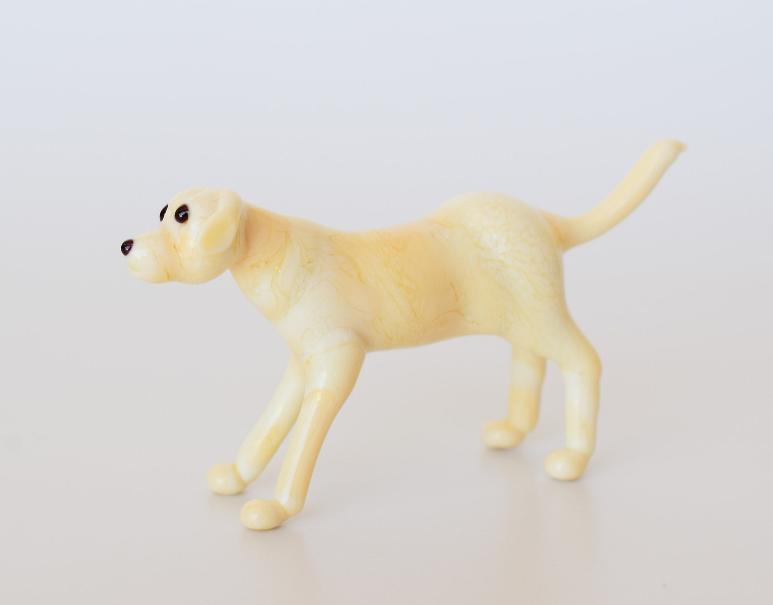 Glass Labrador Retriever Lampwork Labrador Blown Glass - Etsy