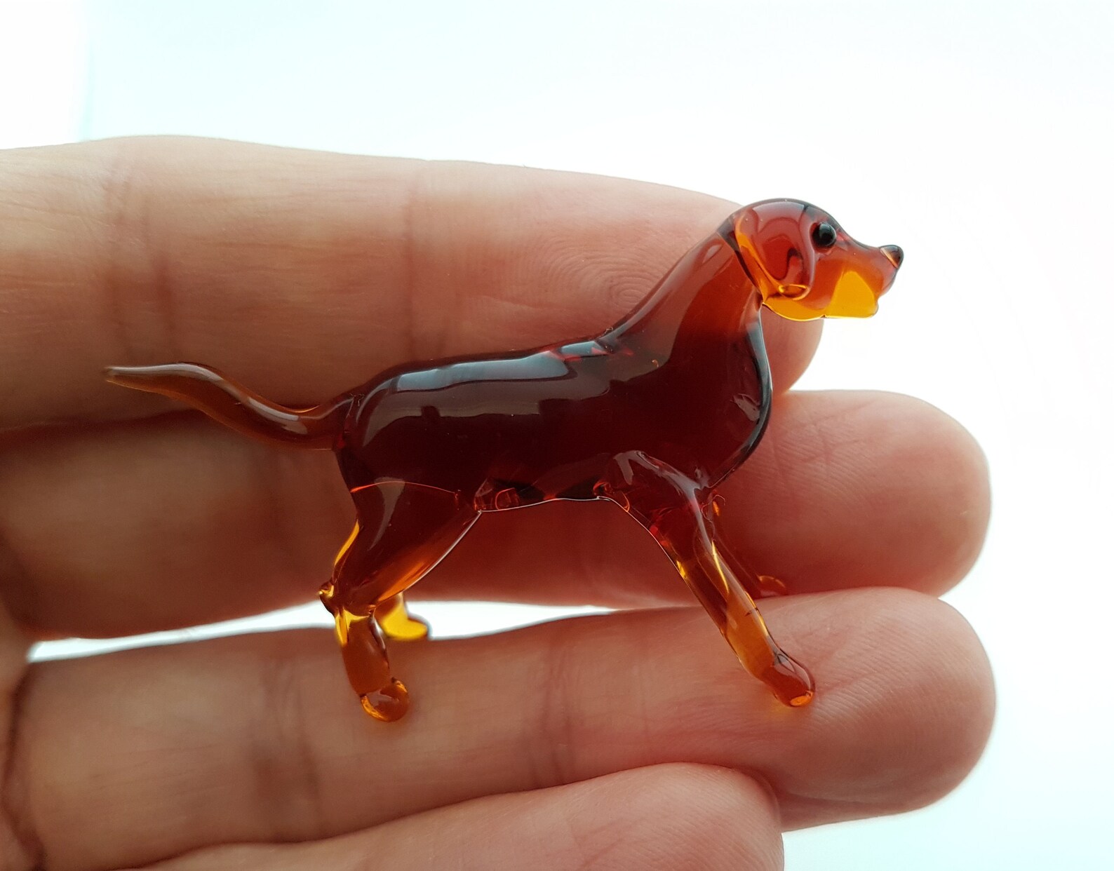 Glass Labrador Retriever Lampwork Labrador Blown Glass | Etsy