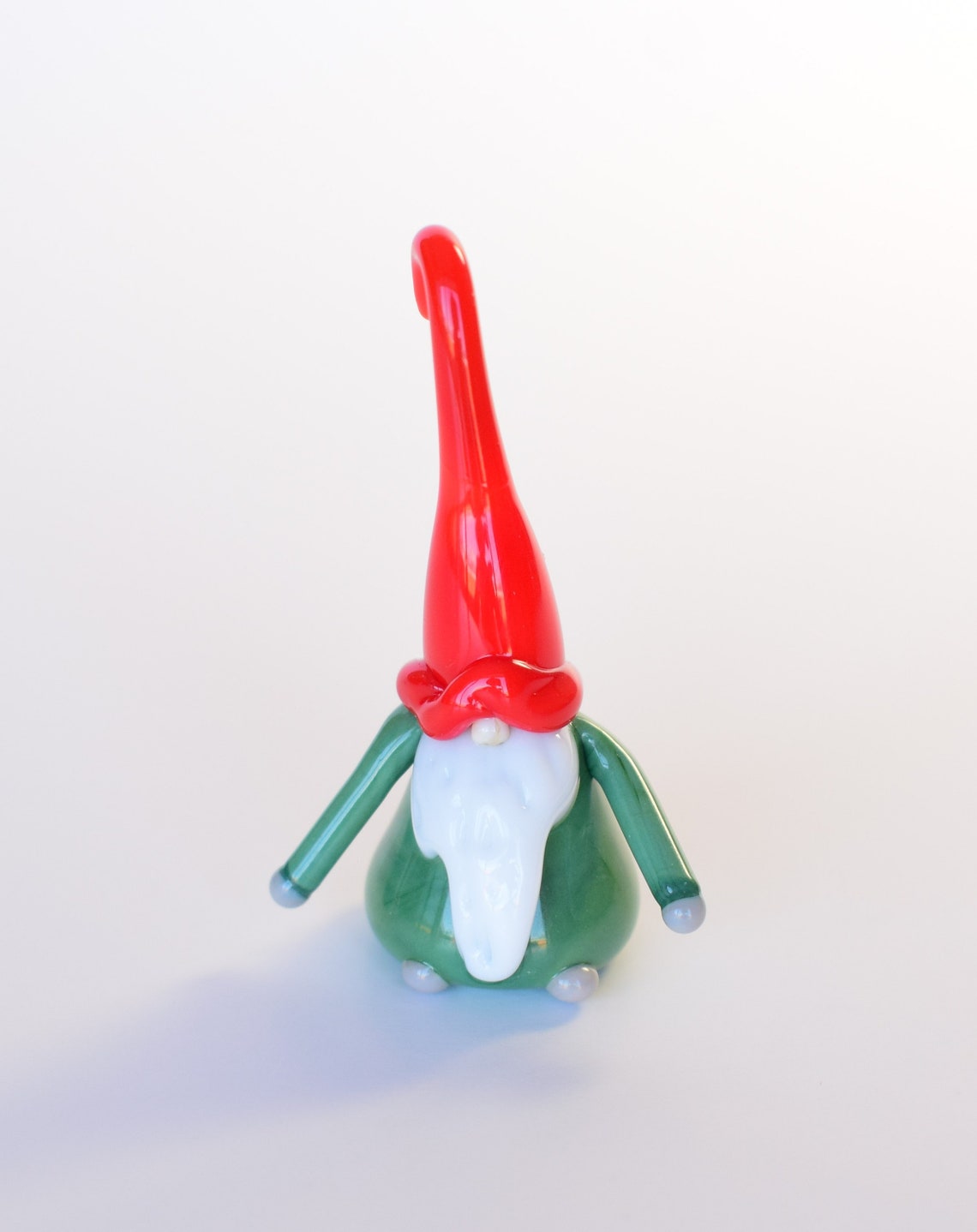 Glass Gnome Lampwork Scandinavian Gnome Glass Tomtefairy - Etsy