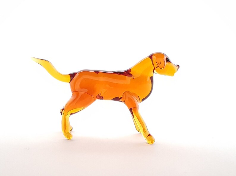Glass Labrador Retriever Lampwork Labrador Blown Glass | Etsy