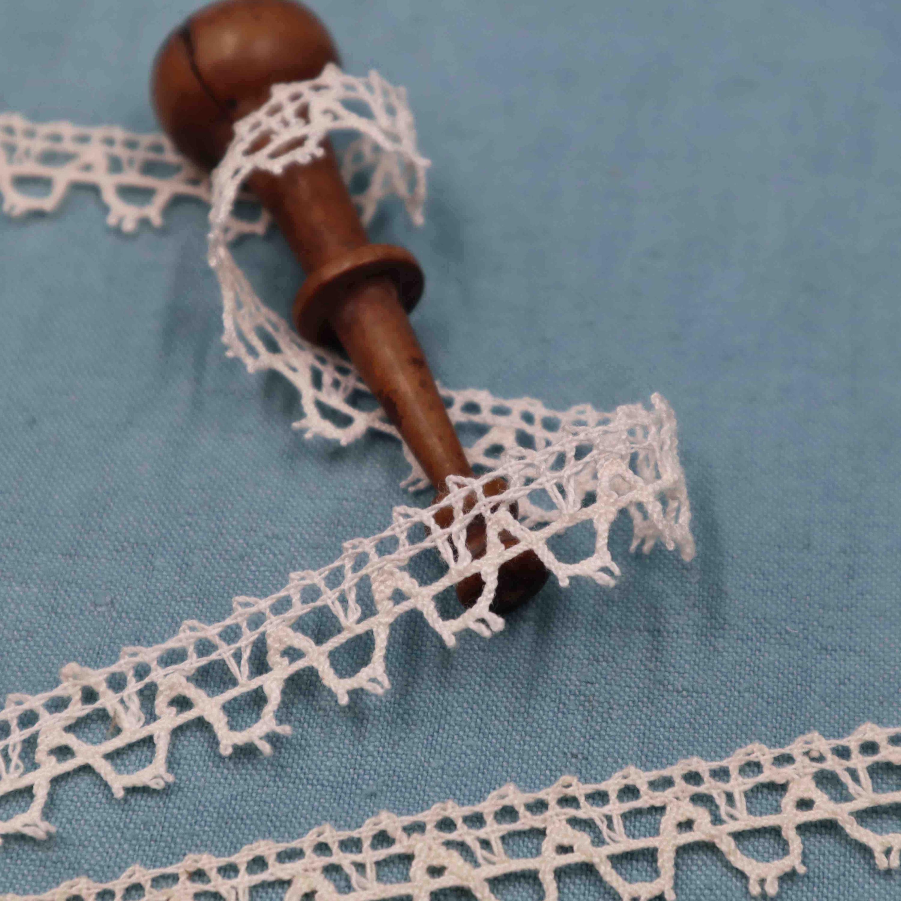 Antique French Cotton Bobbin Lace Trim: Cream Vintage Sewing Supply - Etsy