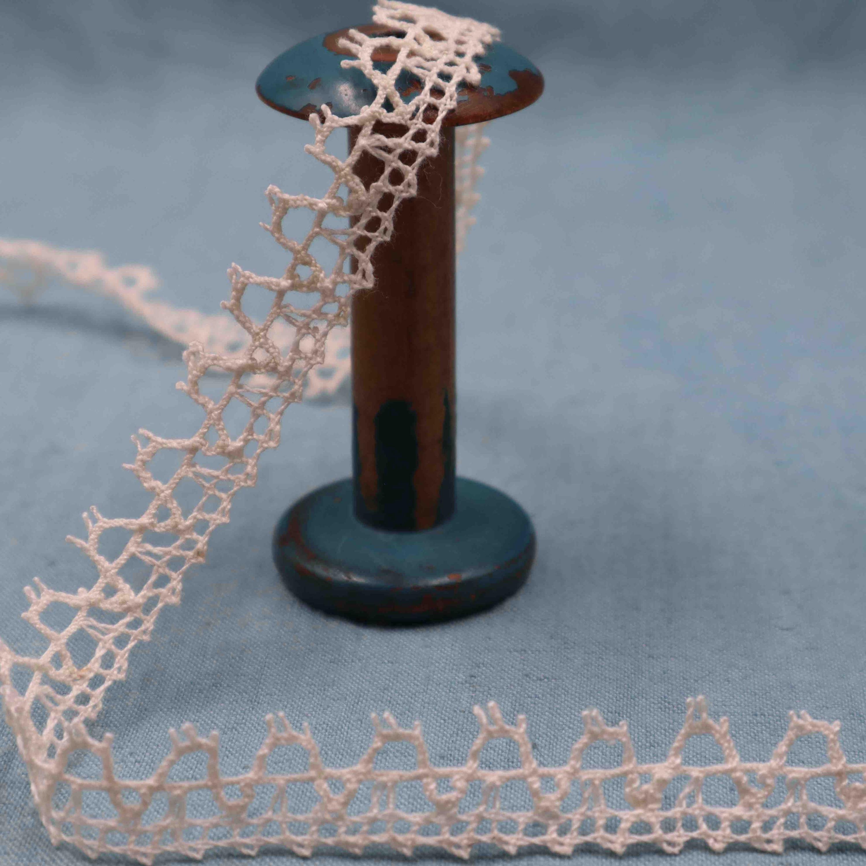 Antique French Cotton Bobbin Lace Trim: Cream Vintage Sewing Supply - Etsy