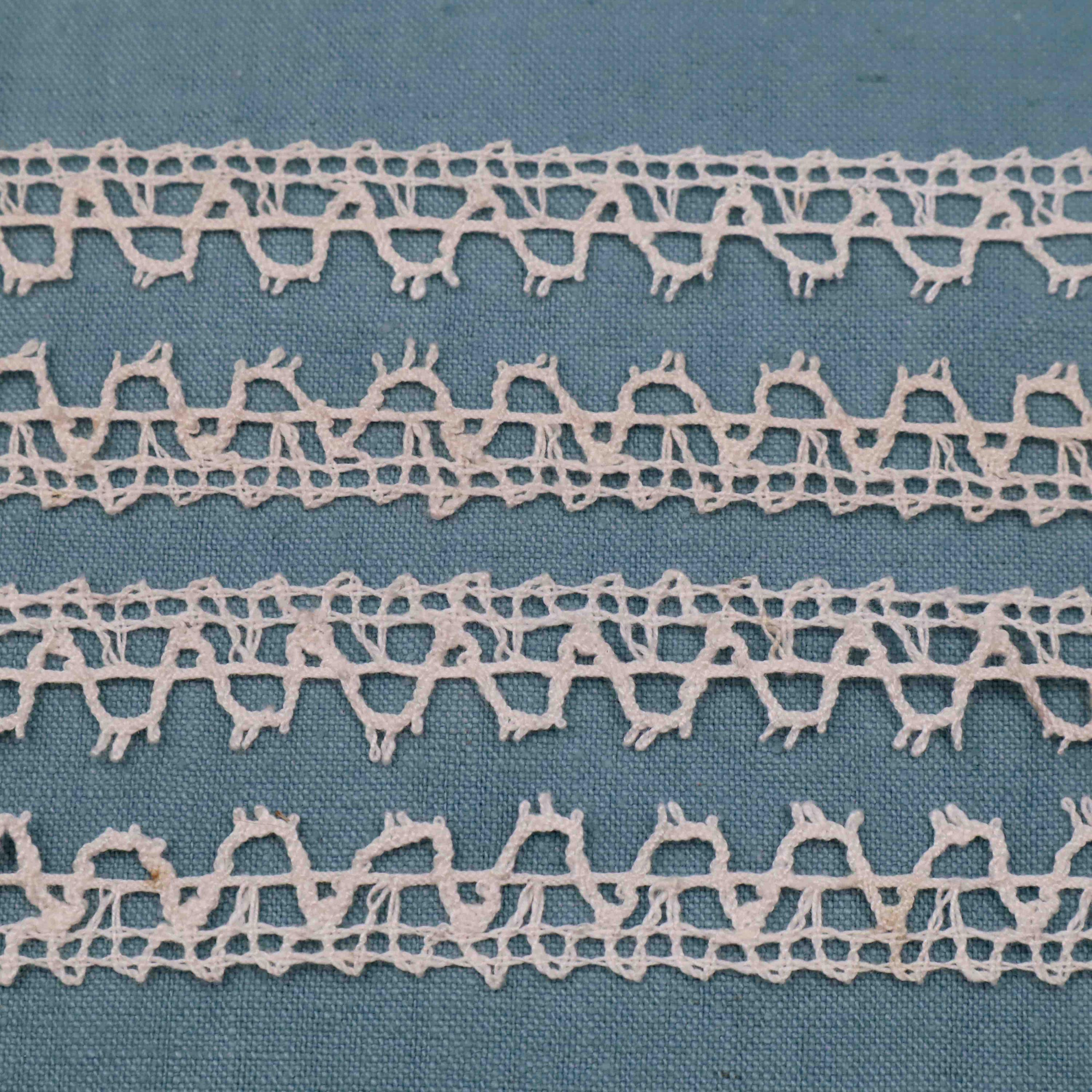 Antique French Cotton Bobbin Lace Trim: Cream Vintage Sewing Supply - Etsy