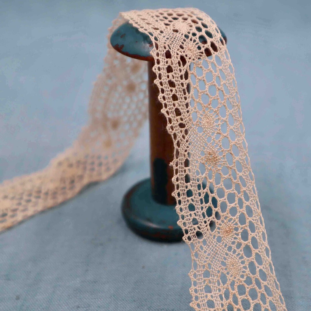 8.8m Cotton Lace Trim Antique Bobbin Lace Sewing Costume Design ...