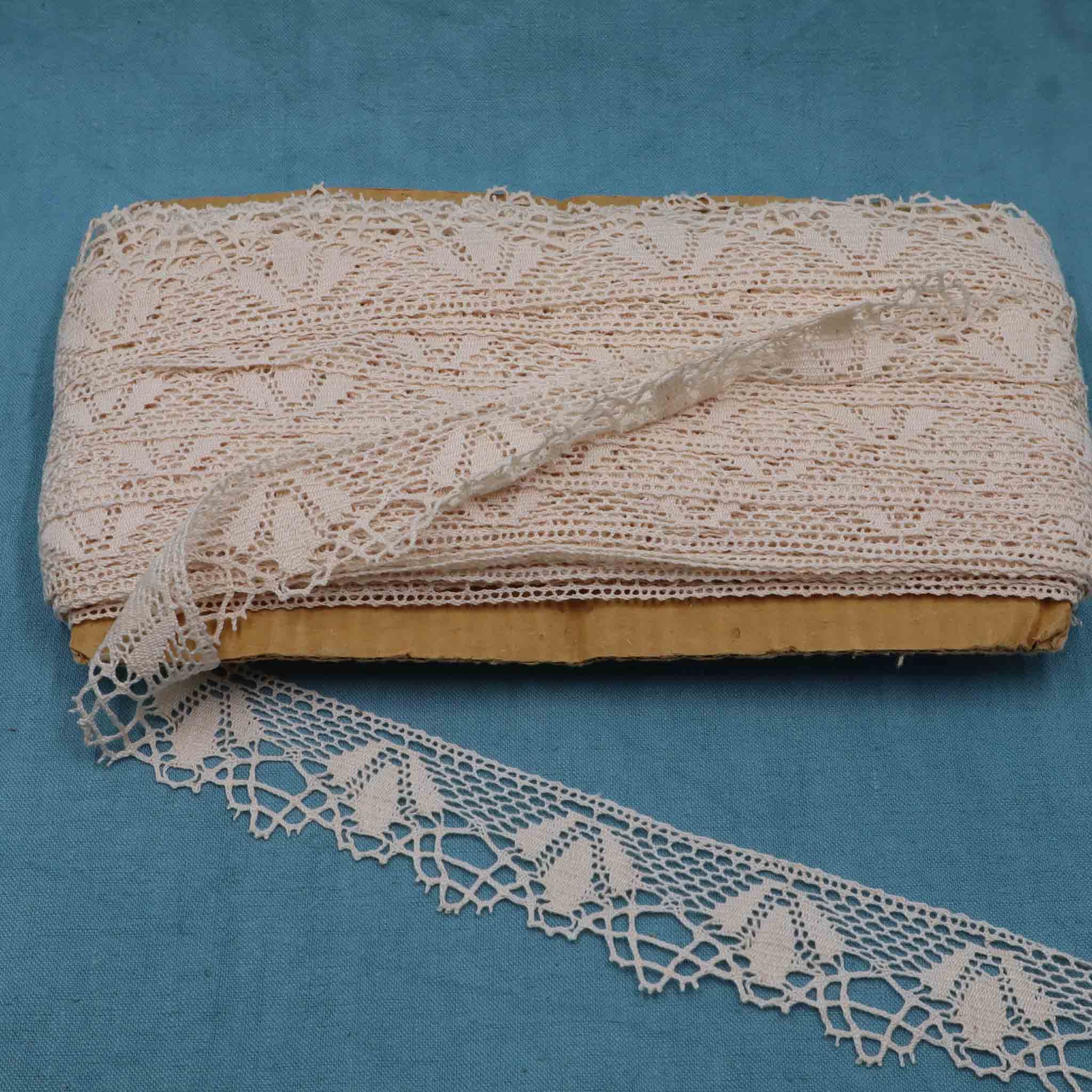 Vintage Bulk Lace 23 M Antique French Cotton Wholesale Lace Trim LOT ...