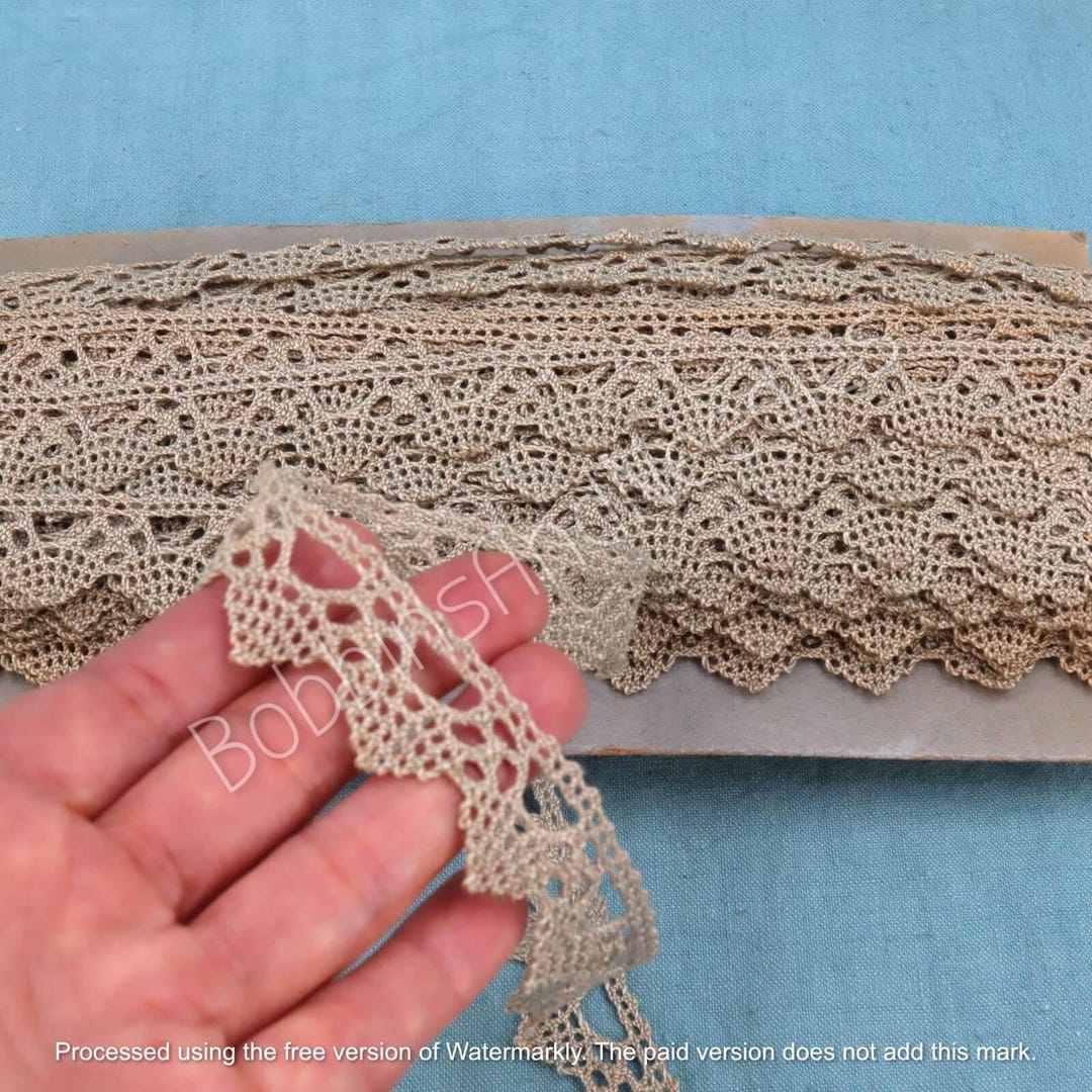 30m Vintage Bulk Lace Border French Cotton Wholesale Lace Trim LOT ...