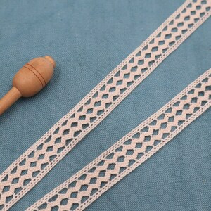 Antique French Bobbin Lace Trim: Ivory Cotton Insertion Lace, 3m - Etsy