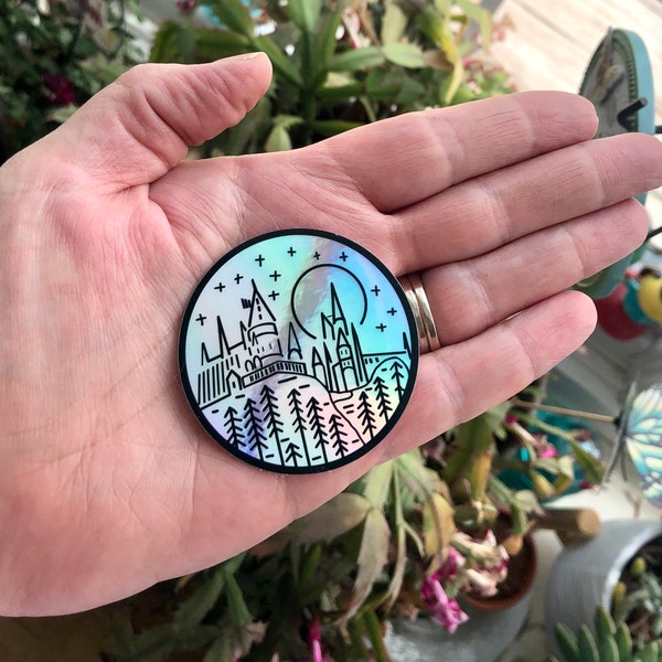 Funny Wizard Sticker - Etsy