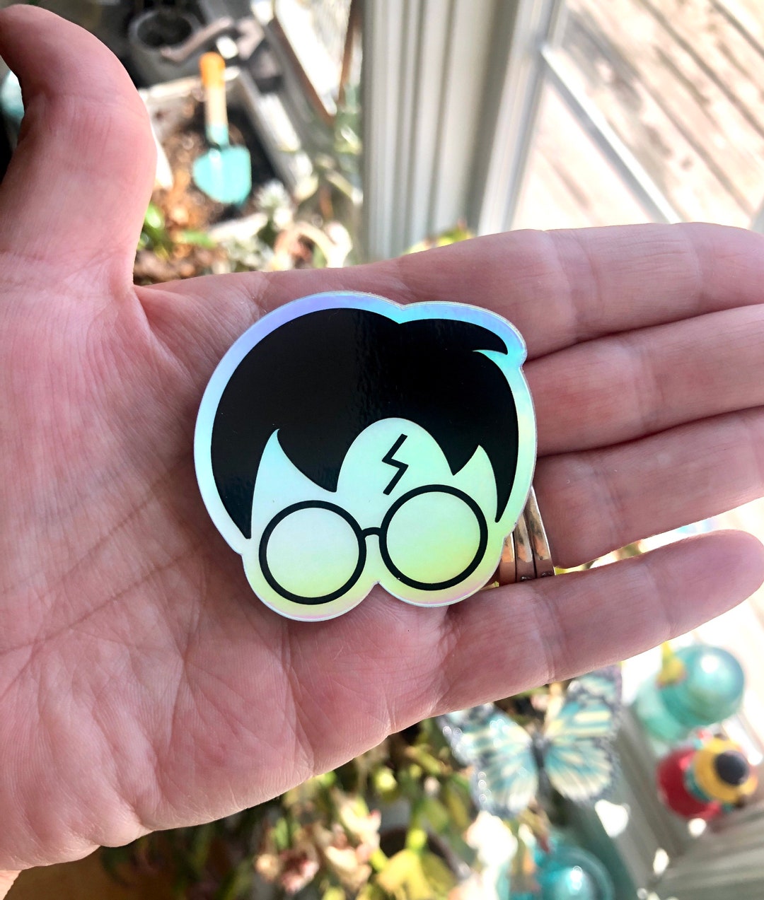 Wizard Boy Sticker, Waterproof, Water Bottle, Magic, Wand, Wizard ...