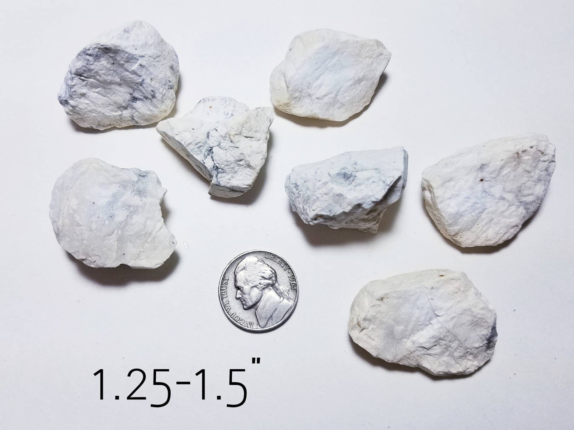 Howlite Raw Specimens Crystal Healing Rock Collection - Etsy