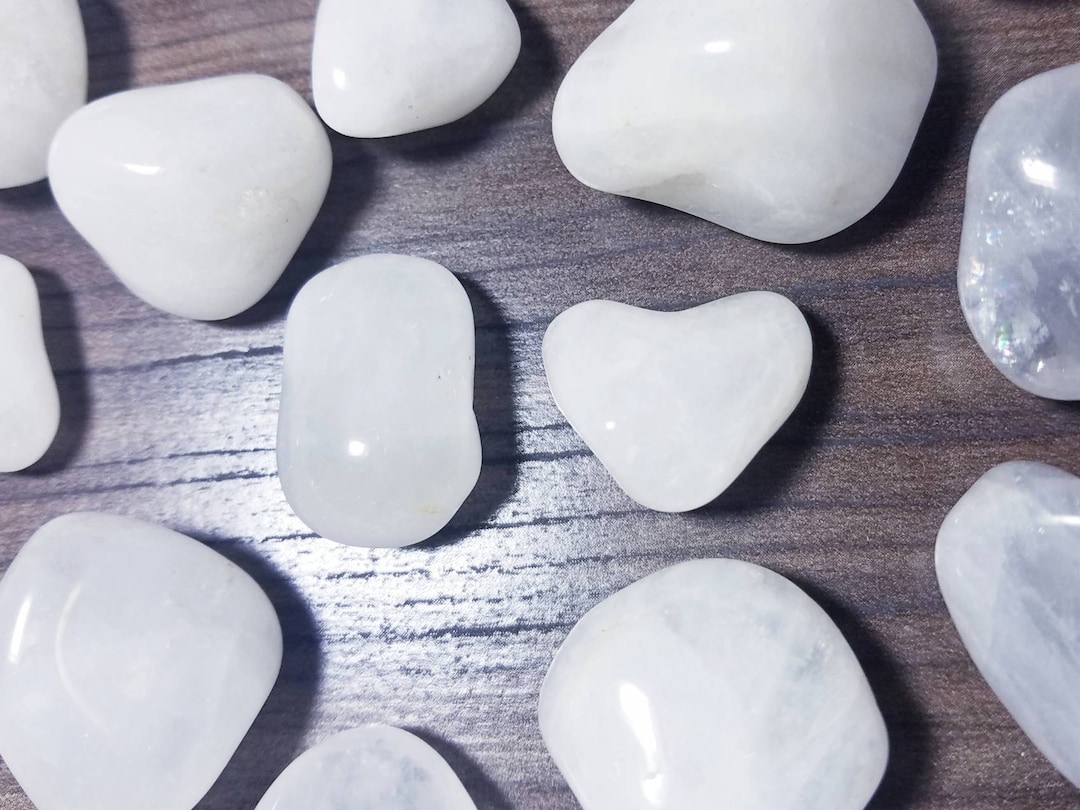 Milky Quartz / Snow Quartz Tumbled Stones - Crystal Healing - Rock ...