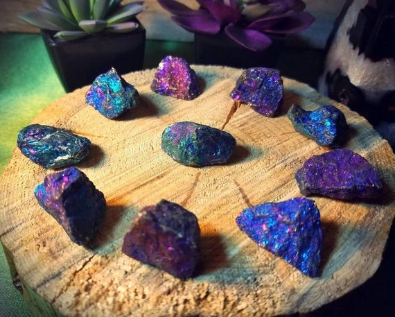 Peacock Ore / Peacock Copper Raw Specimens Crystal Healing | Etsy