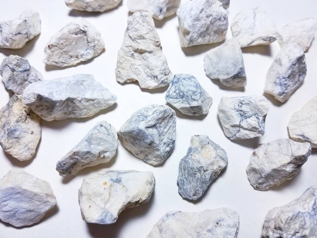 Howlite - Raw Specimens - Crystal Healing - Rock Collection - Boho ...