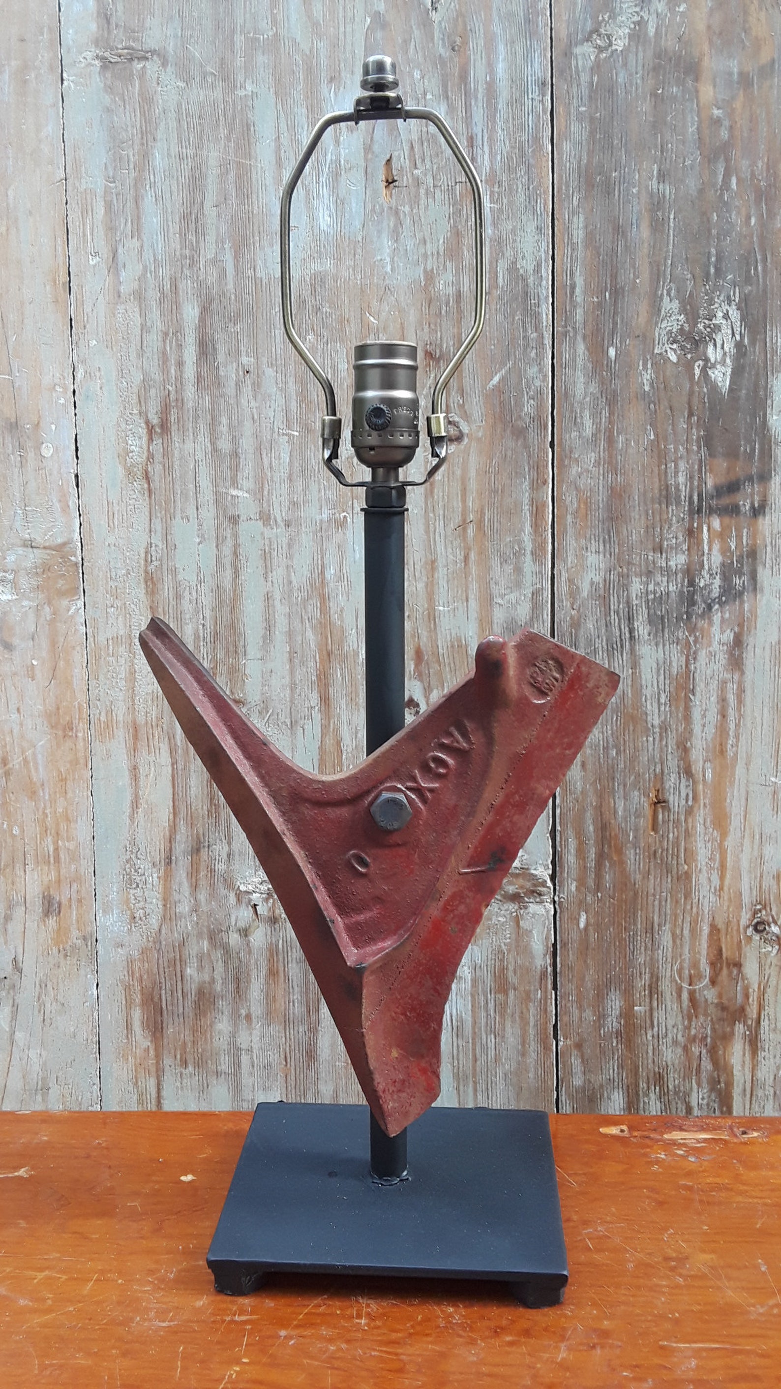 Vintage Farm Artifact Lamp - Etsy