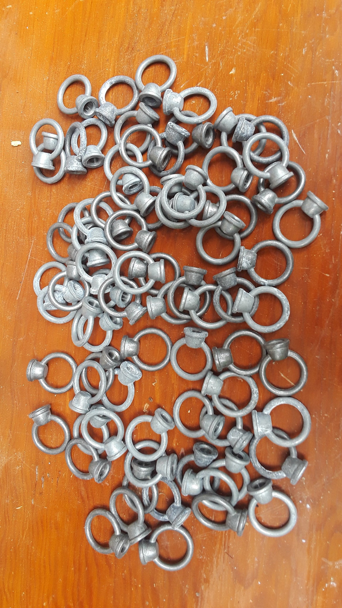 Lot of 75 Lamp Finials Old Stock Ring Style - Etsy