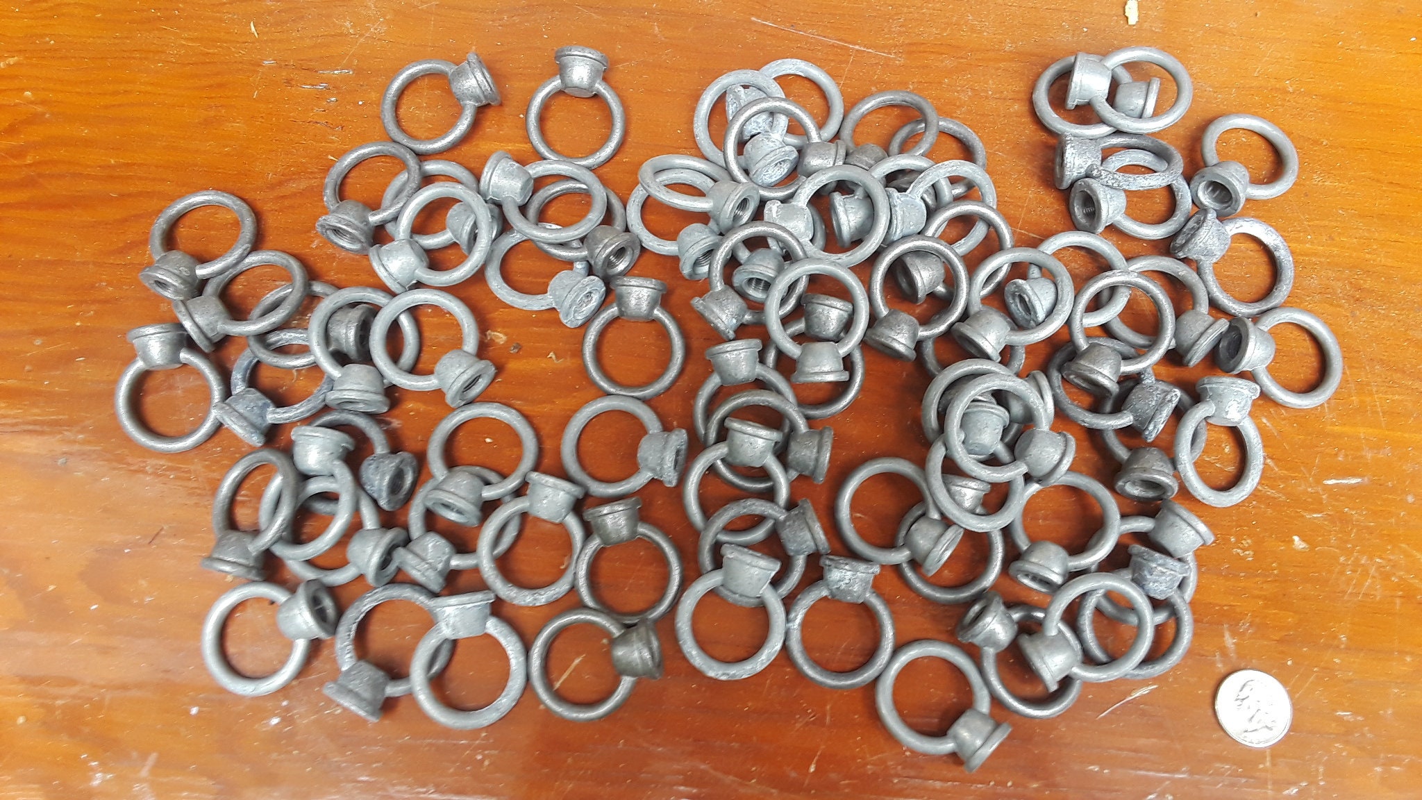 Lot of 75 Lamp Finials Old Stock Ring Style - Etsy