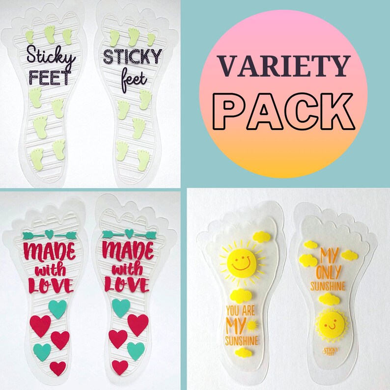 Stickyfeet Variety Pack - Etsy