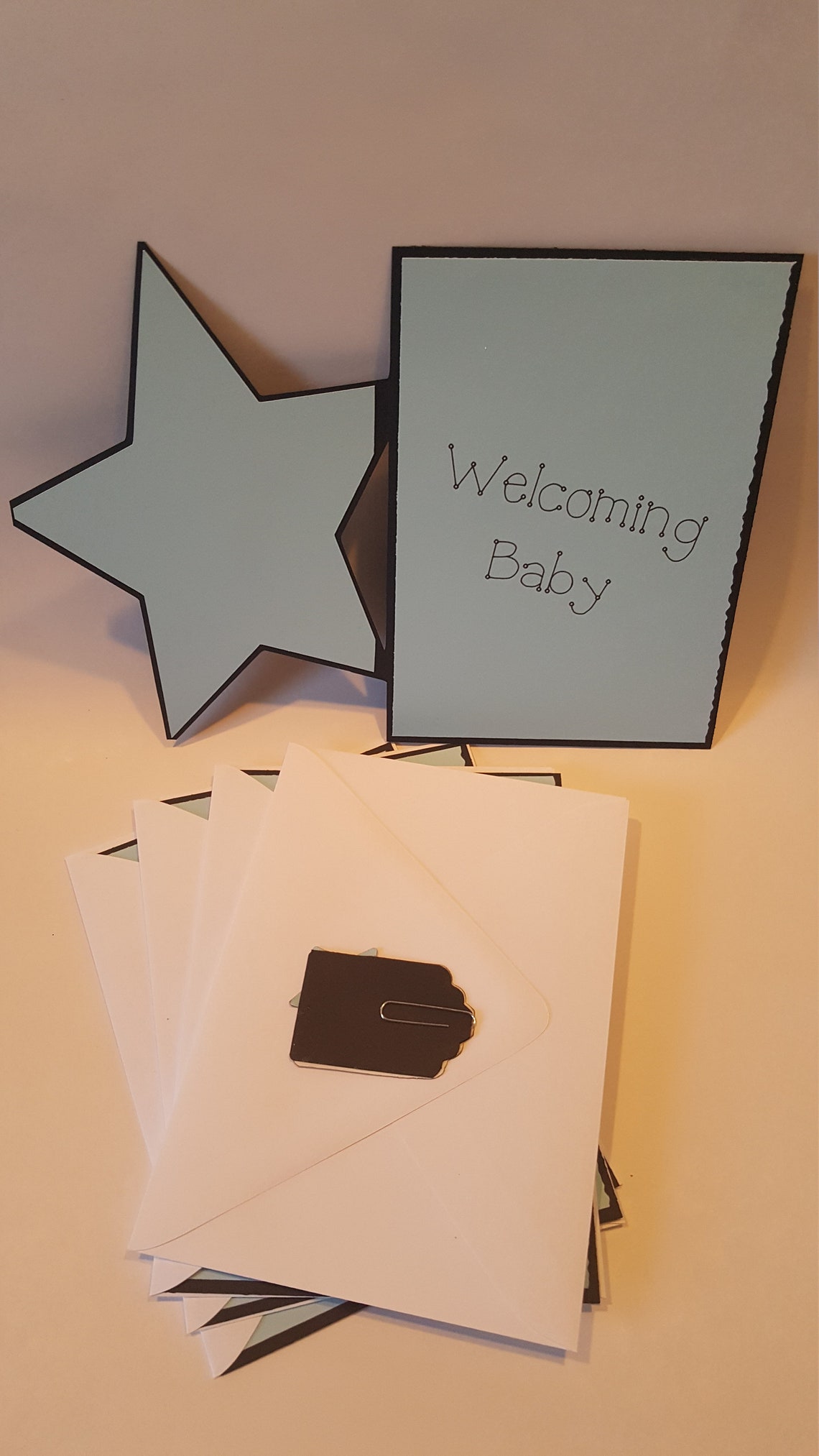 Baby Cards, Set of 4 - Etsy