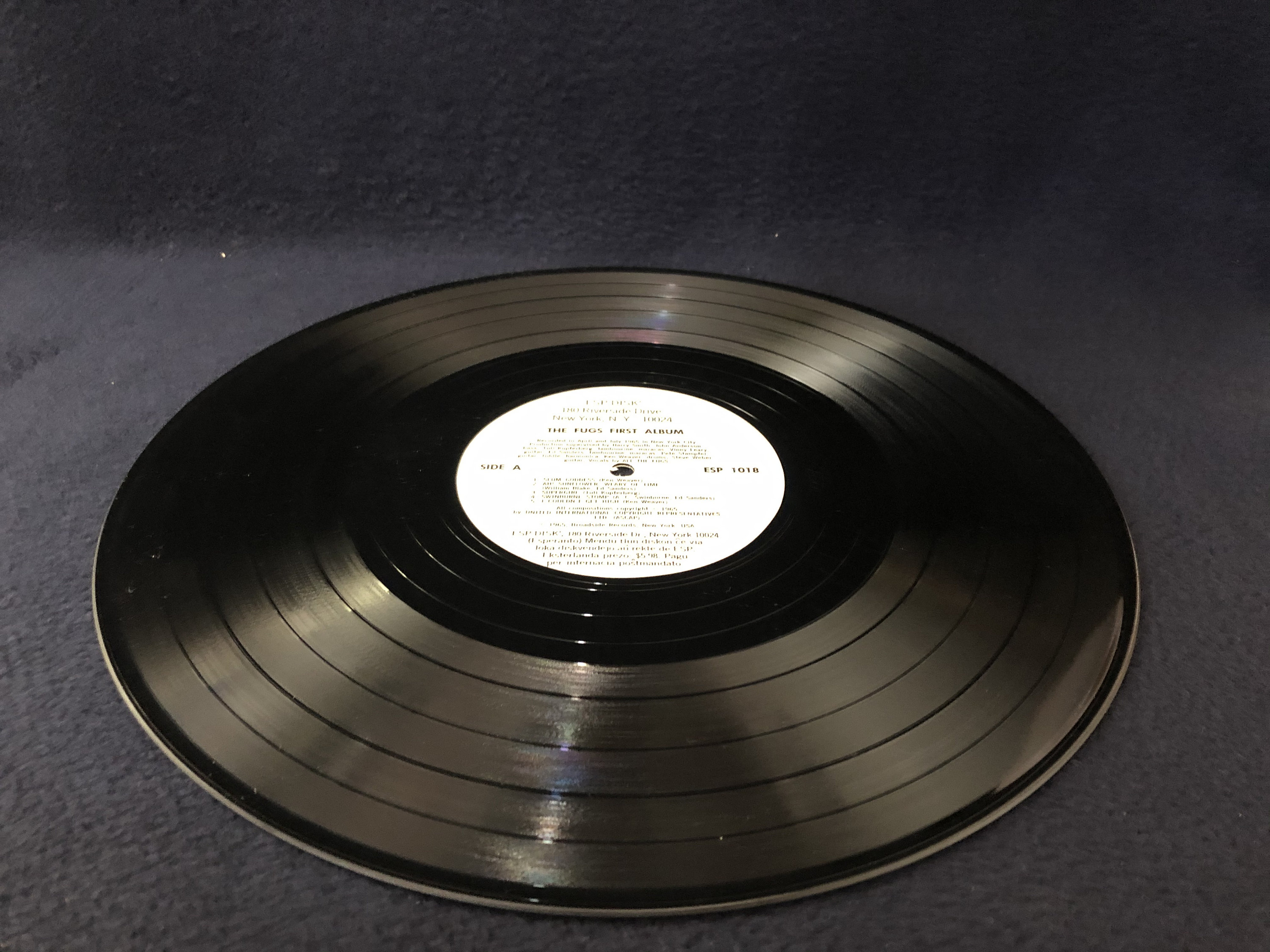 The Fugs First Album Reissue of Broadside - Etsy