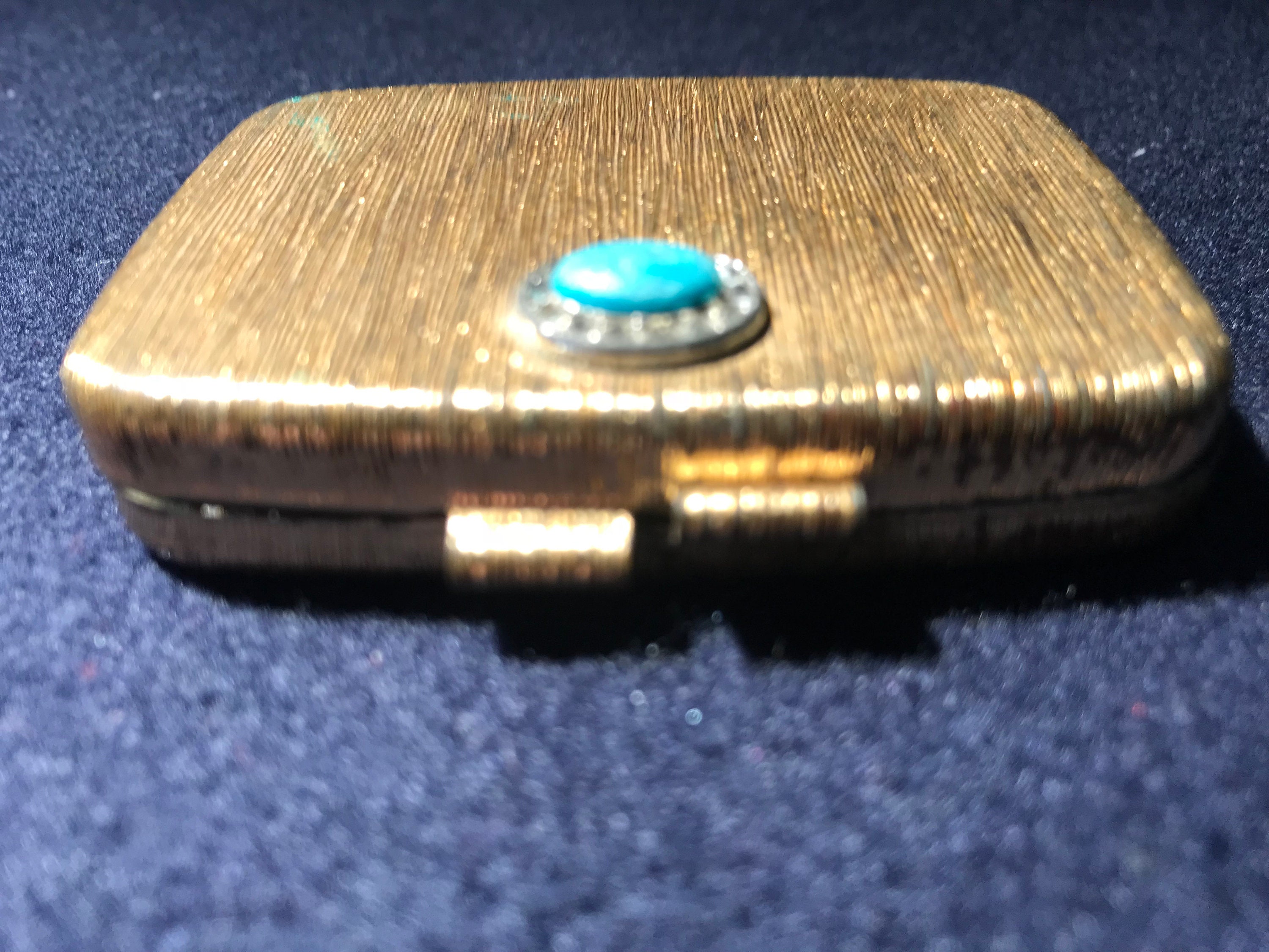 Vintage Revlon Gold Compact Love Pat Pressed Powder Make-up - Etsy