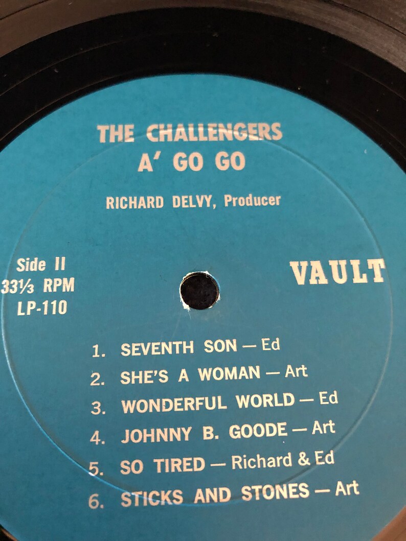 Challengers a Go Go Vinyl - Etsy