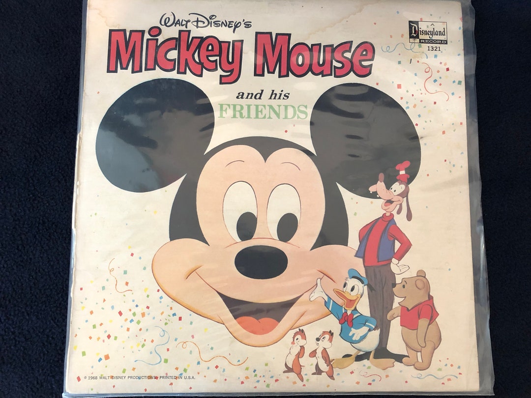 Mickey Mouse and His Friends Vinyl - Etsy
