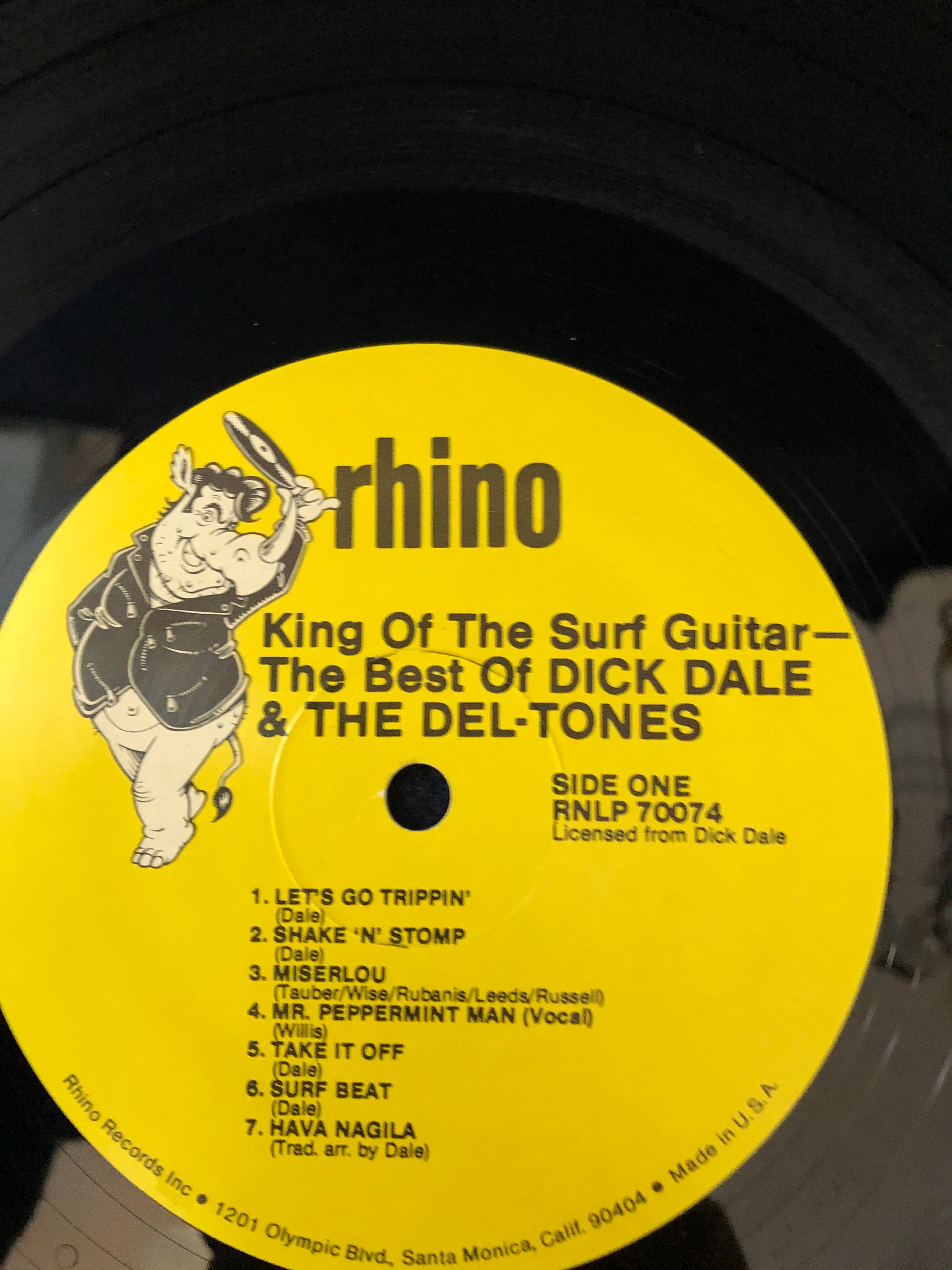 King of the Surf Guitar the Best of Dick Dale & the Del Tones Vinyl - Etsy