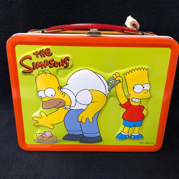Simpsons Lunch Box in Metal - Etsy