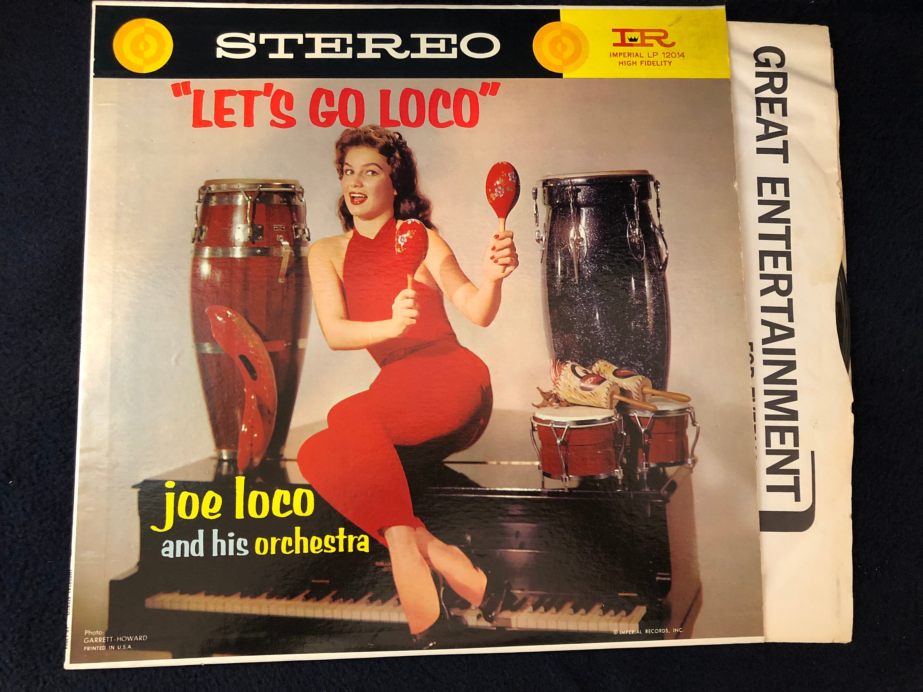 Lets Go Loco Joe Loco and His Orchestra Vinyl - Etsy