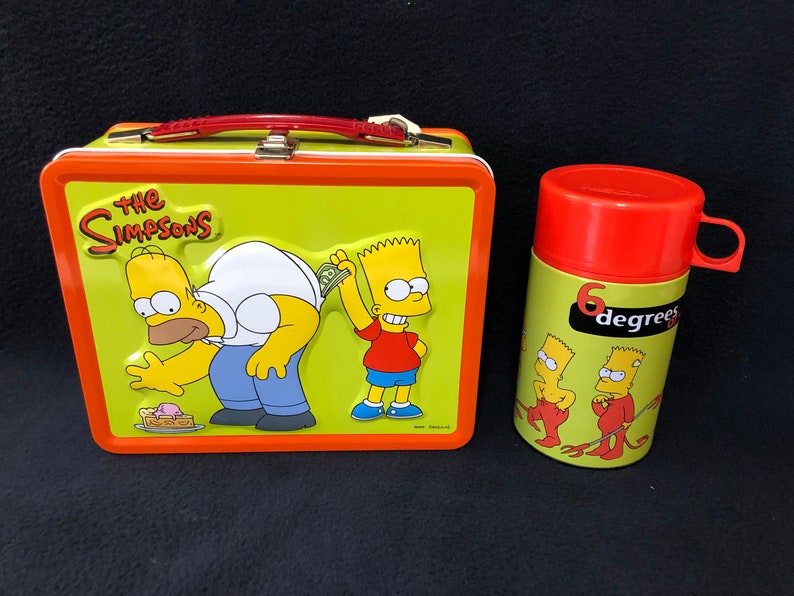 The Simpsons Lunch Box - Etsy