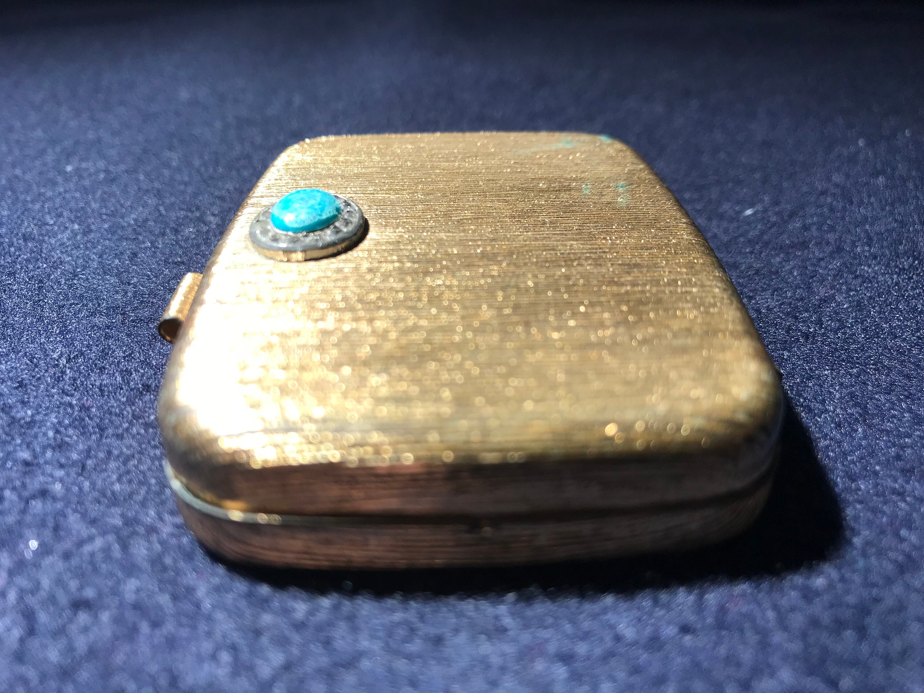 Vintage Revlon Gold Compact Love Pat Pressed Powder Make-up - Etsy