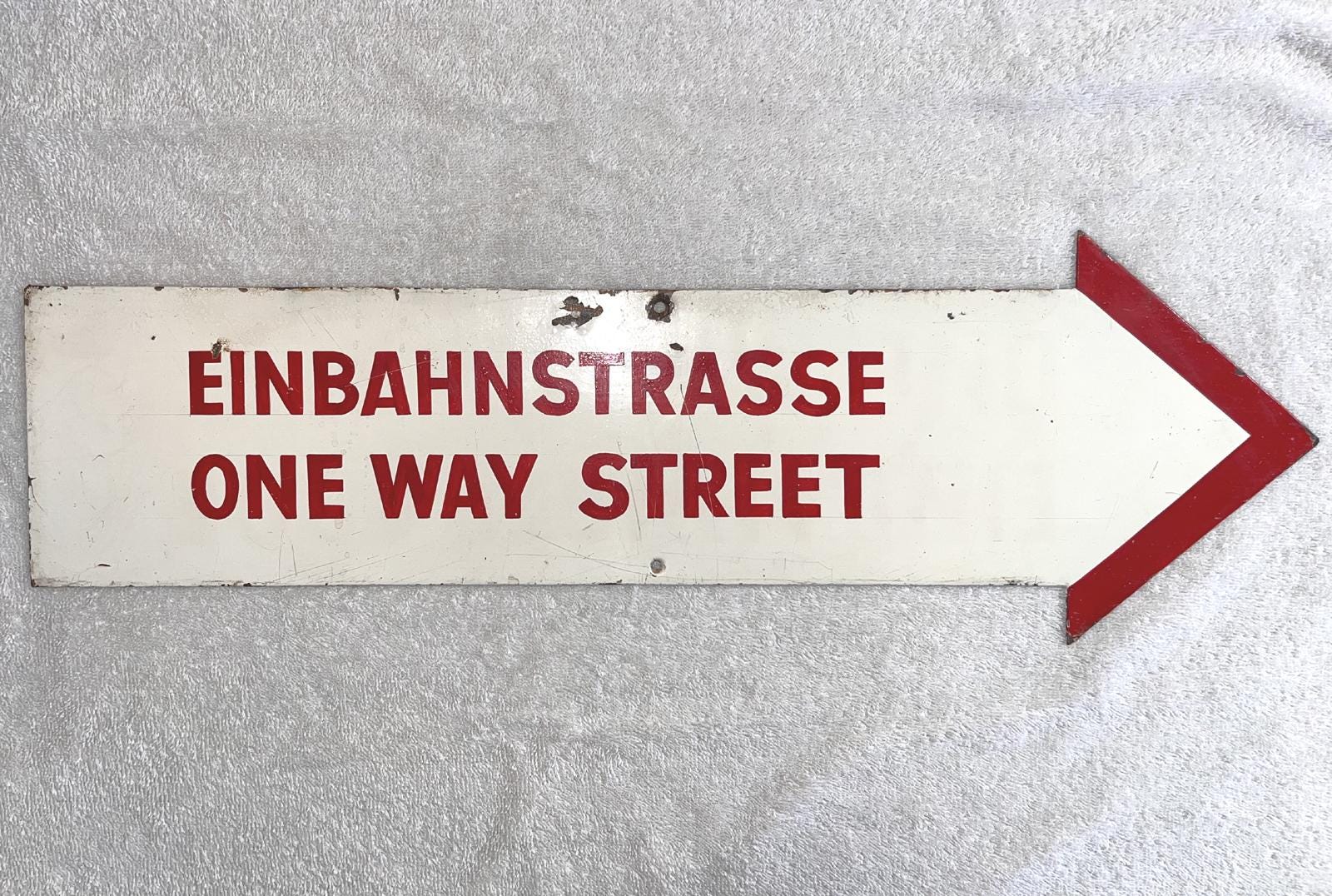 German Street Signs Font