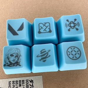 Valorant Keycap Set - Etsy