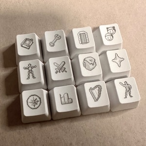 Runescape Keycap Set, Old School Skills - Etsy