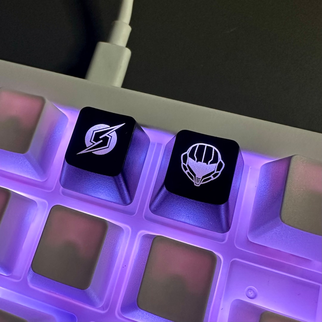Metroid Keycap Set, Backlit (2) - Etsy