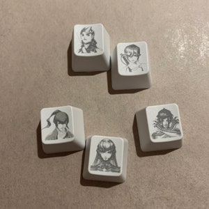 Shin Megami Tensei Keycap Set, Main Characters - Etsy