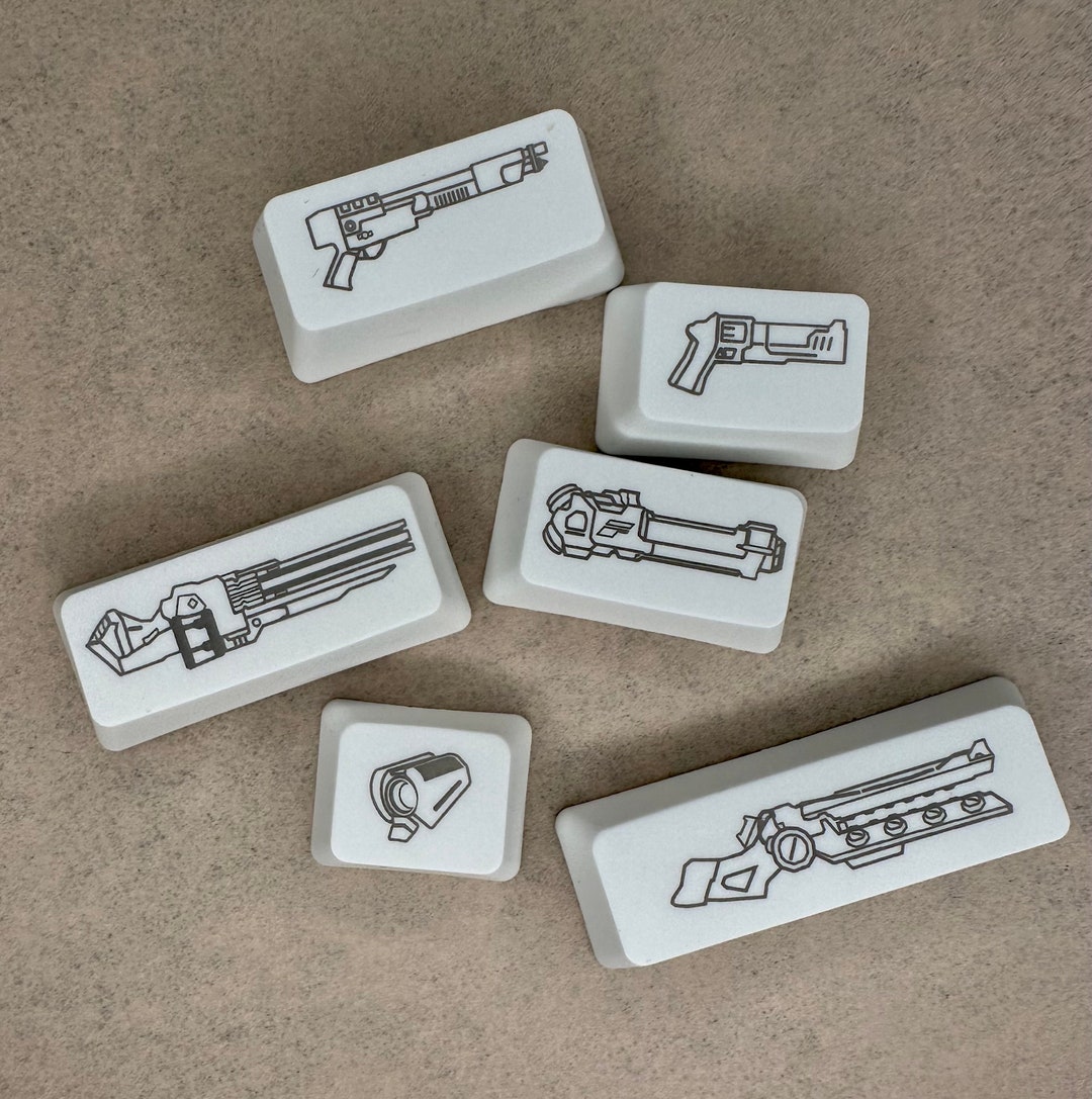 Ultrakill Keycap Set (6) - Etsy