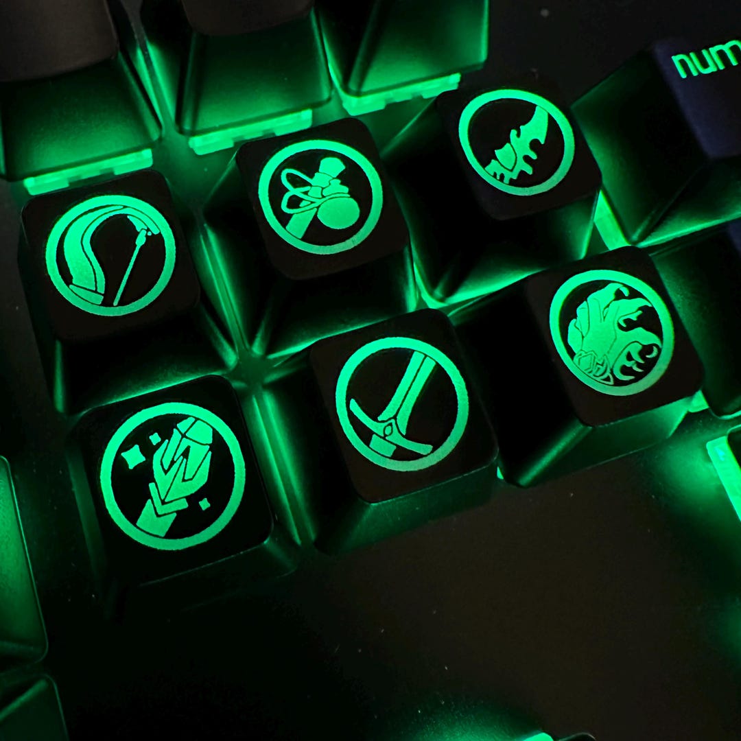 World of Warcraft Keycap Set, Backlit (4) - Etsy