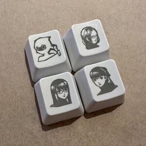 Persona 5 Keycap Set Cherry MX Laser Etched - Etsy