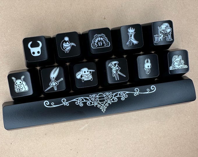 Horror TV Tab Keycap, Artisan Keycaps, Gothic Keycap, Custom Keycap, 3d ...