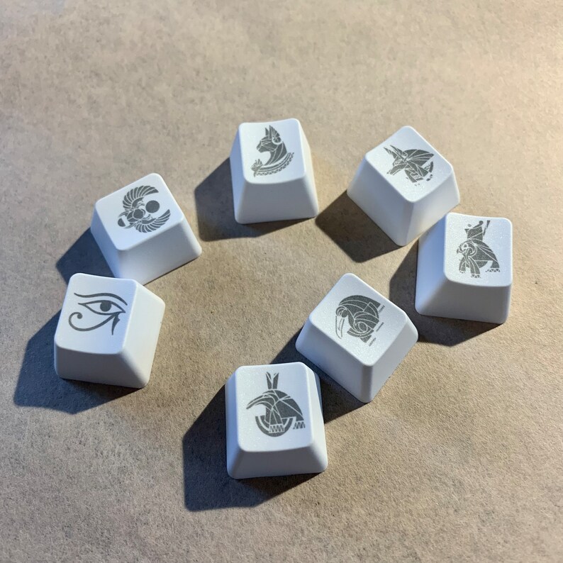 Egyptian Themed Keycap Set - Etsy