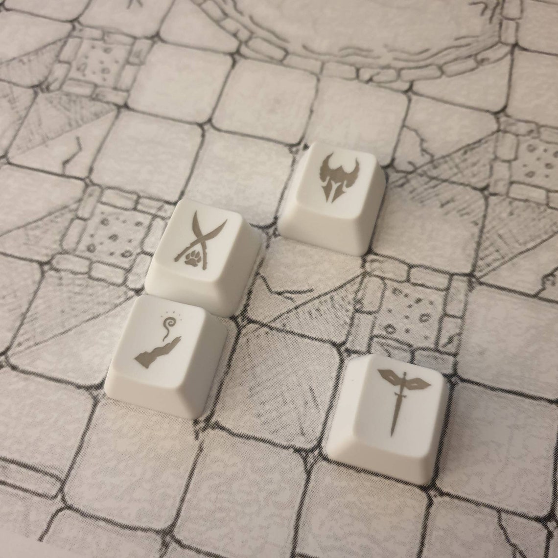 Dnd Class Symbol Keycap Set - Etsy UK